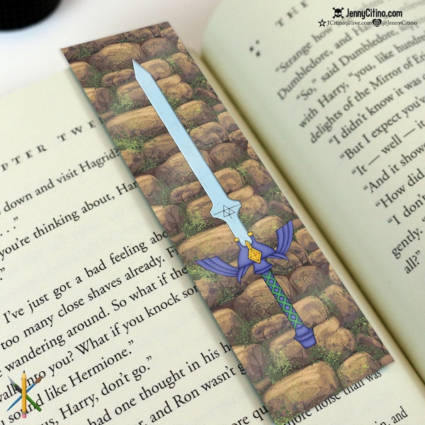 Zelda Bookmark - Etsy