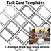 Editable Task Card Box Labels | Pastel Colours | Kmart Craft Storage ...