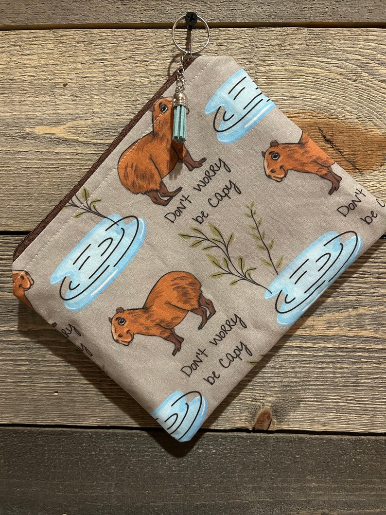Capybara, Capybaras, Capybara Zipper Case, Pencil Case - Etsy