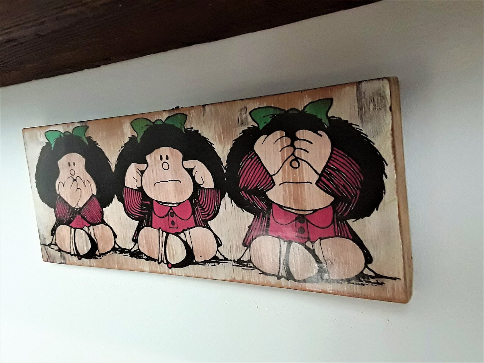 Impresión Mafalda - Quino Arte - Regalo - Cartel - Dibujos Animados - Etsy