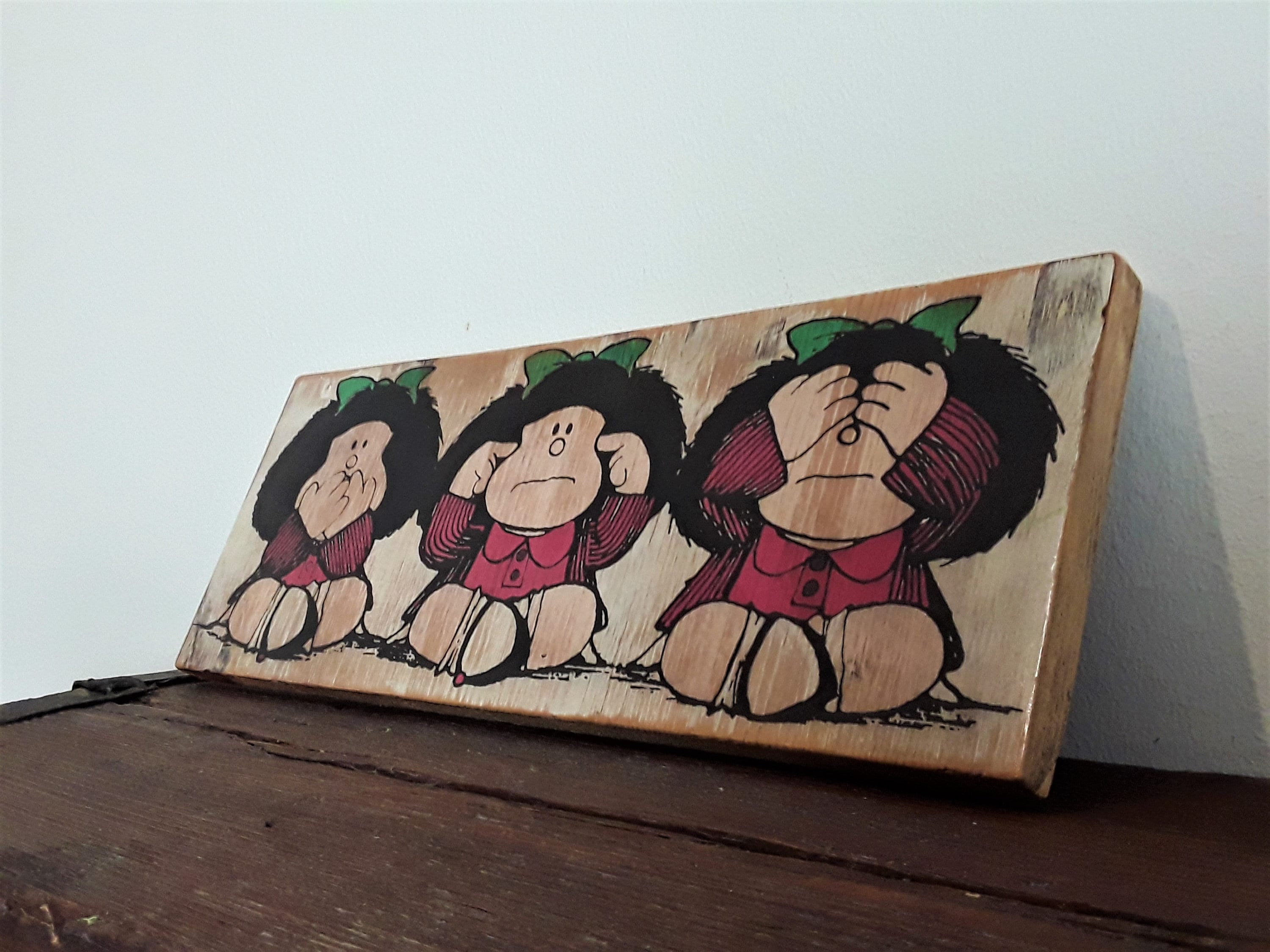 Impresión Mafalda - Quino Arte - Regalo - Cartel - Dibujos Animados - Etsy