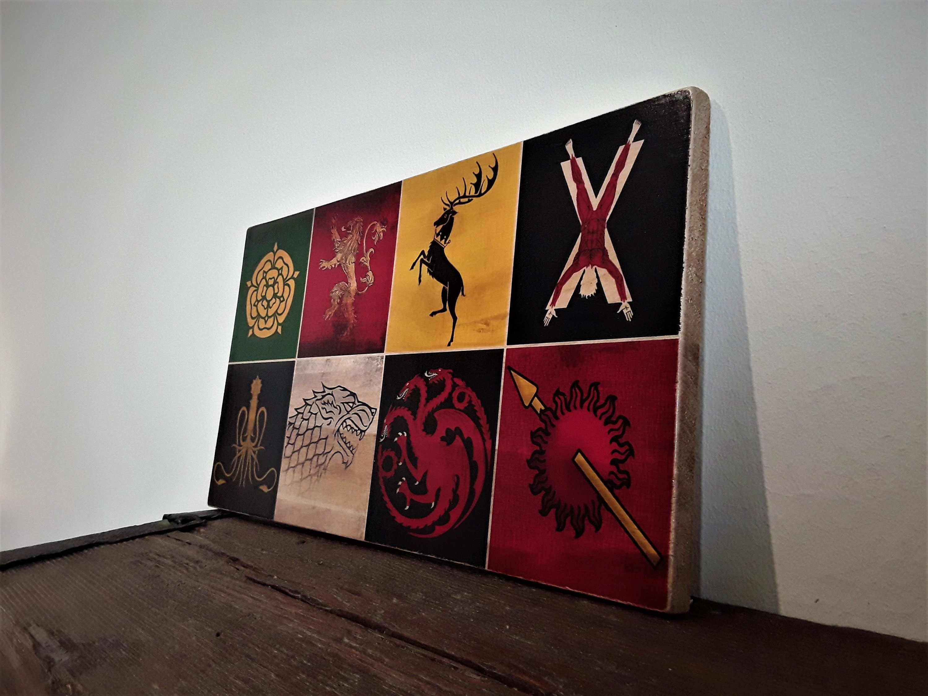 Game of Thrones Print House Sigils Poster Gift - Etsy