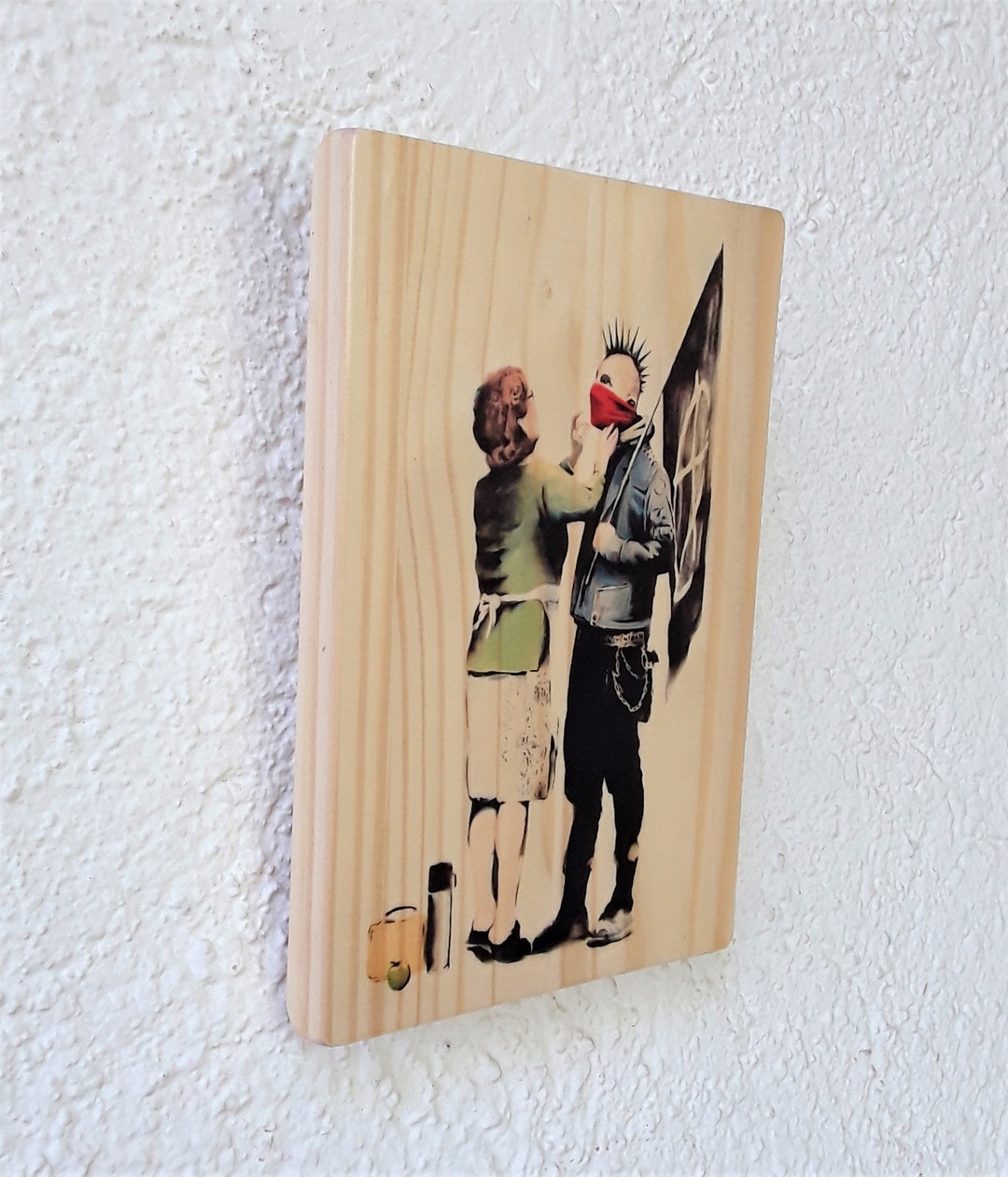 Street Art Print - Banksy - Graffiti - Art - Gift - for - Men - Women ...