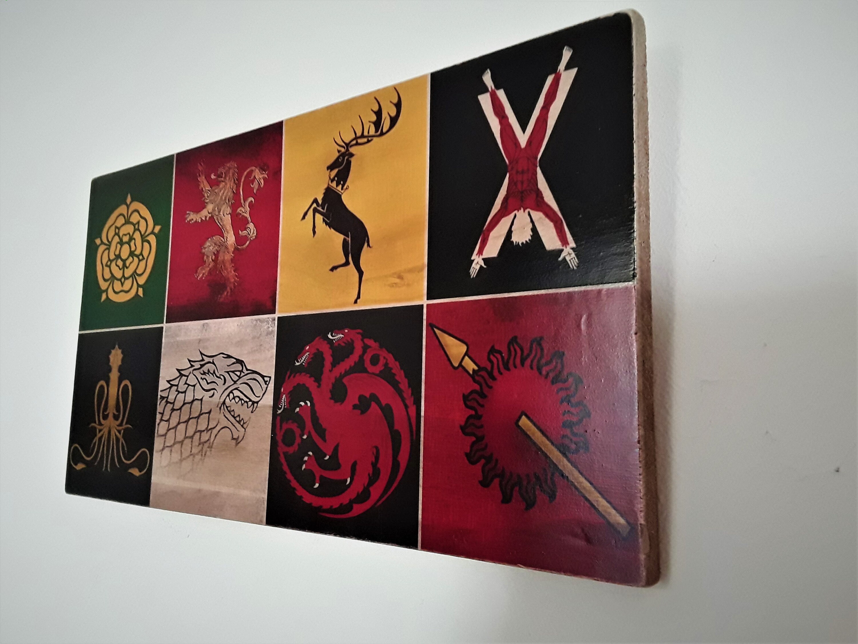 Game of Thrones Print House Sigils Poster Gift - Etsy