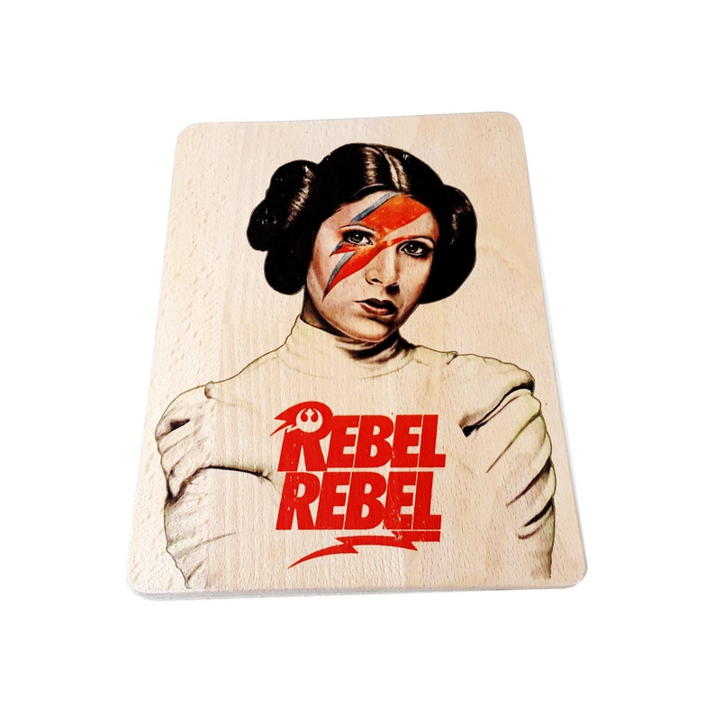 Star Wars Print Princess Leía Movie Poster Art Rebel - Etsy