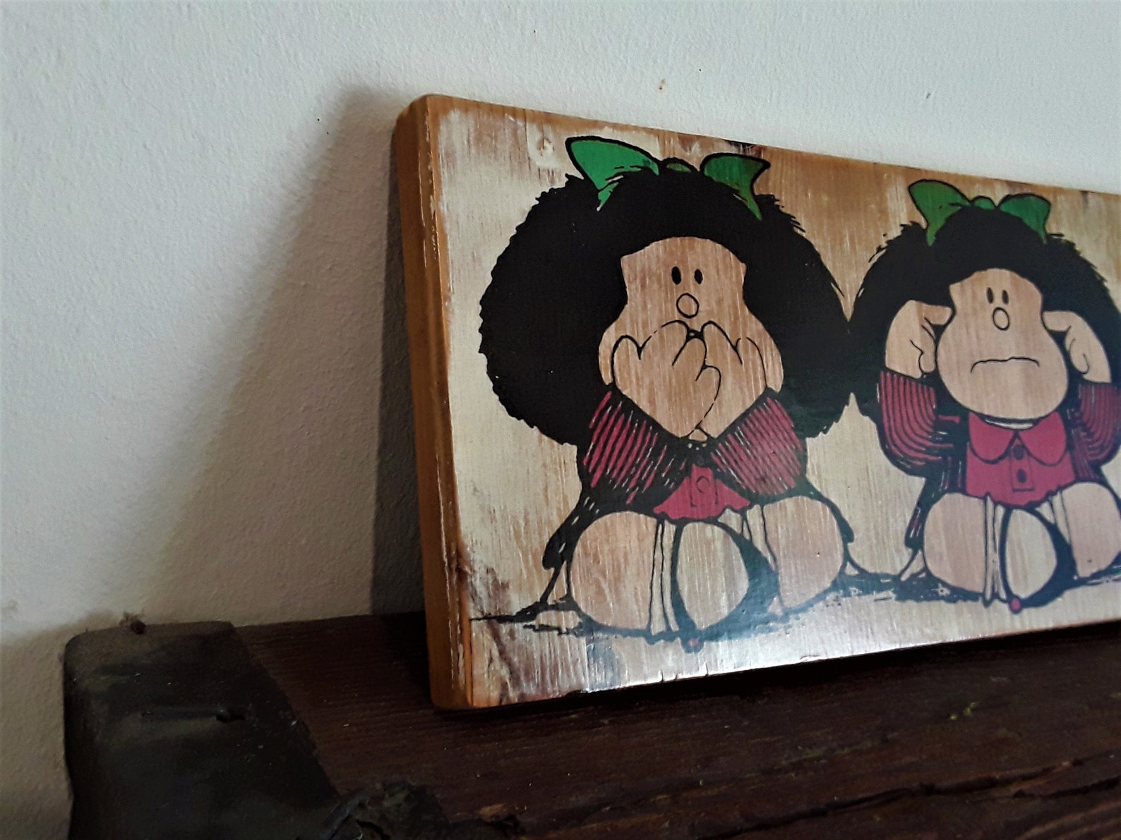 Impresión Mafalda - Quino Arte - Regalo - Cartel - Dibujos Animados - Etsy