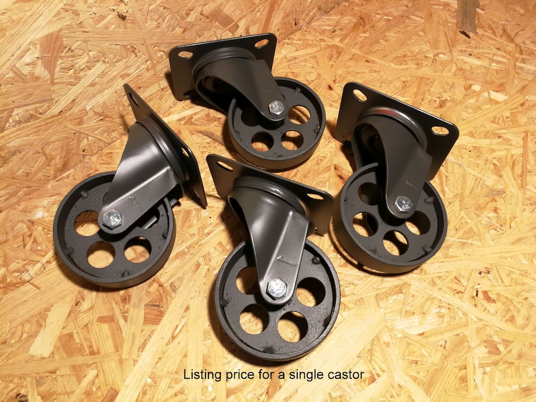 Industrial Furniture Swivel Metal Castors Casters Caster Wheels Coffee ...