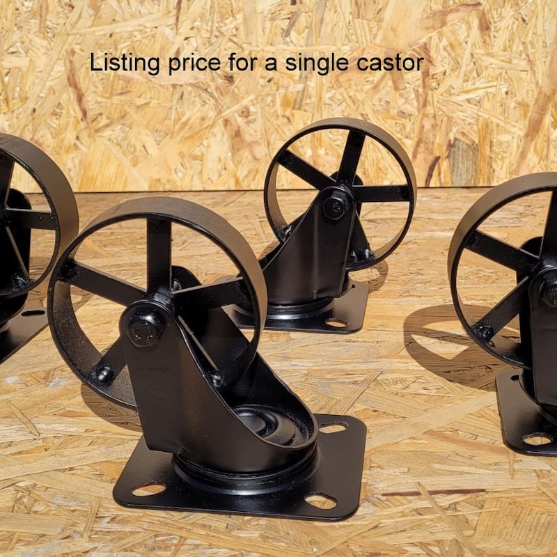 Cast Iron Casters - Etsy