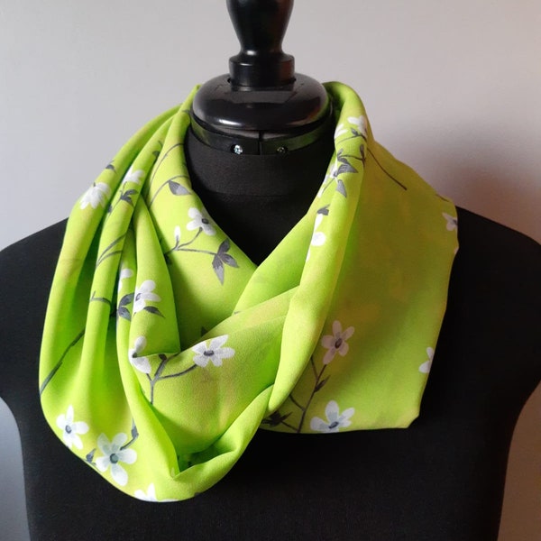 Lime Scarf - Etsy UK