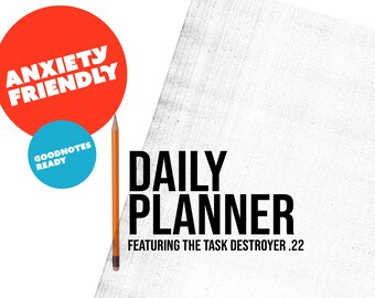 Printable Daily Digital Planner Daily Schedule Pastel - Etsy