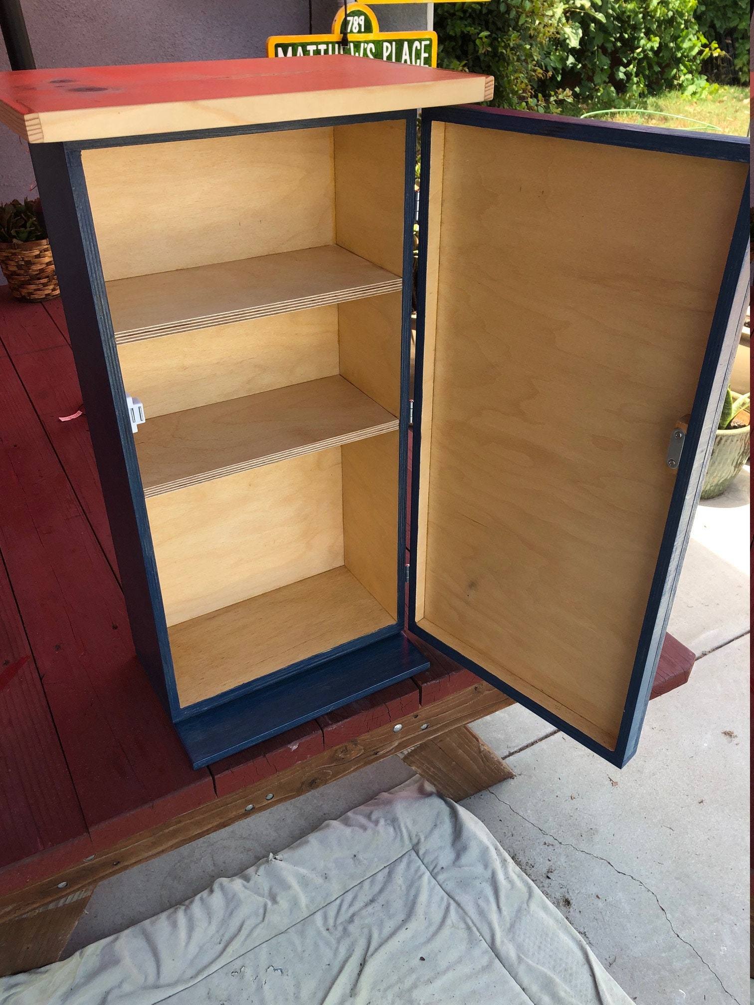 Building Block Side Table / Nightstand - Etsy