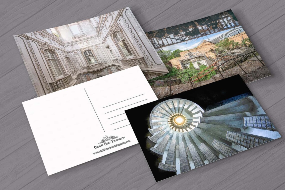 Abandoned Places Postcards (set of 6) (urban Exploration & Urbex ...
