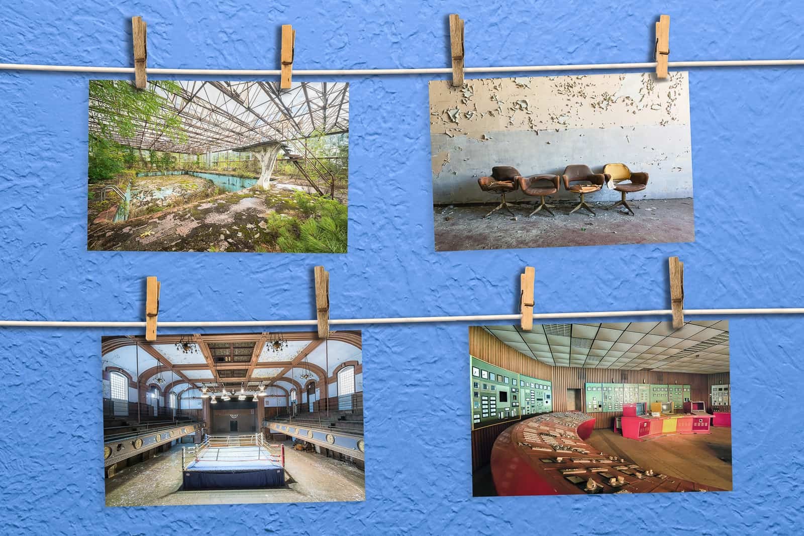 Abandoned Places Postcards (set of 6) (urban Exploration & Urbex ...