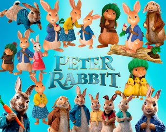 Peter rabbit clipart | Etsy