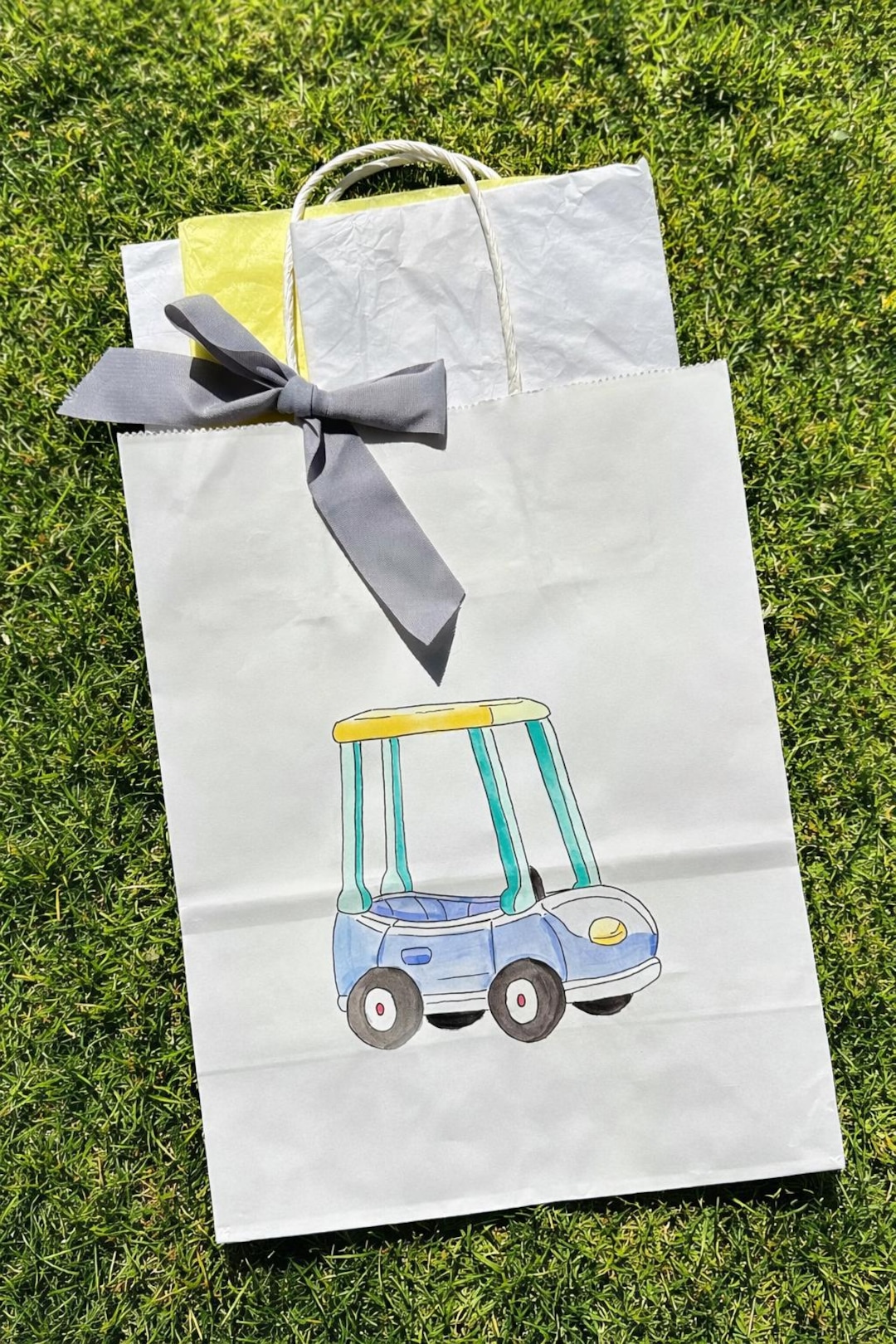 Bluey Gift Bag - Pizza Girls Car Pedaly - Etsy