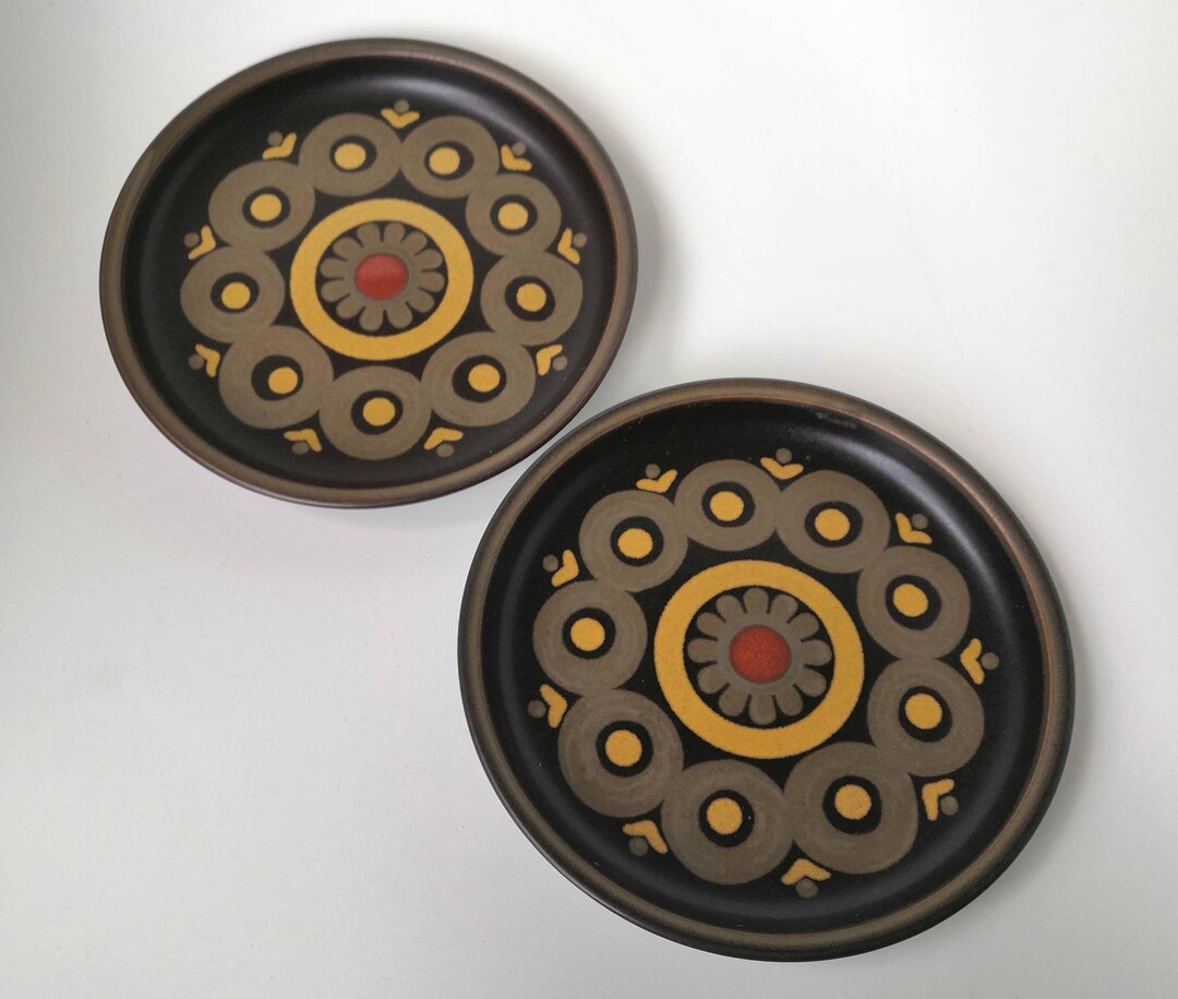 Denby Arabesque 2 Vintage 16,5 Cm Plates - Design Gill Pemberton ...