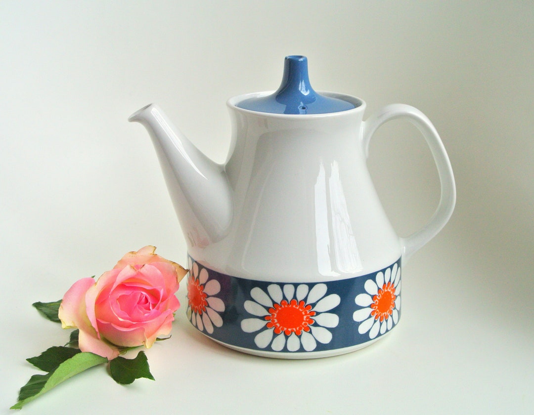 DAISY Figgjo Noorwegen Turi-design Theepot - Vintage - Scandinavisch ...