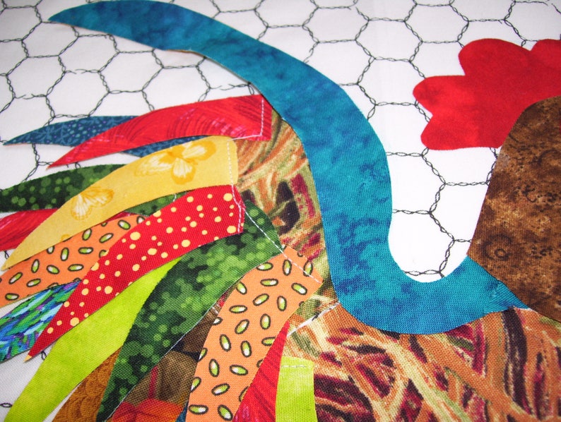 Reginald Rooster Quilt Pattern - Etsy