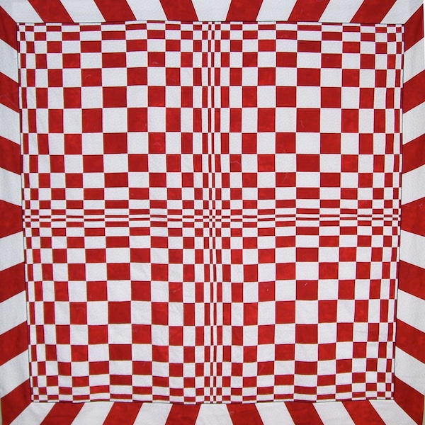 Optical Illusion Quilt Pattern - Etsy
