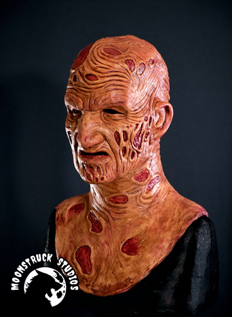 Freddy Krueger Mask Part 1 A Nightmare on Elm Street - Etsy