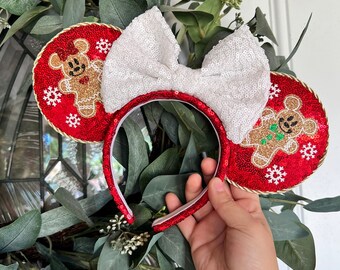Mickey Mouse Gingerbread Ears - Etsy