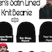 Men Satin Lined Caps Mens Bonnets Mens Satin Bonnets - Etsy