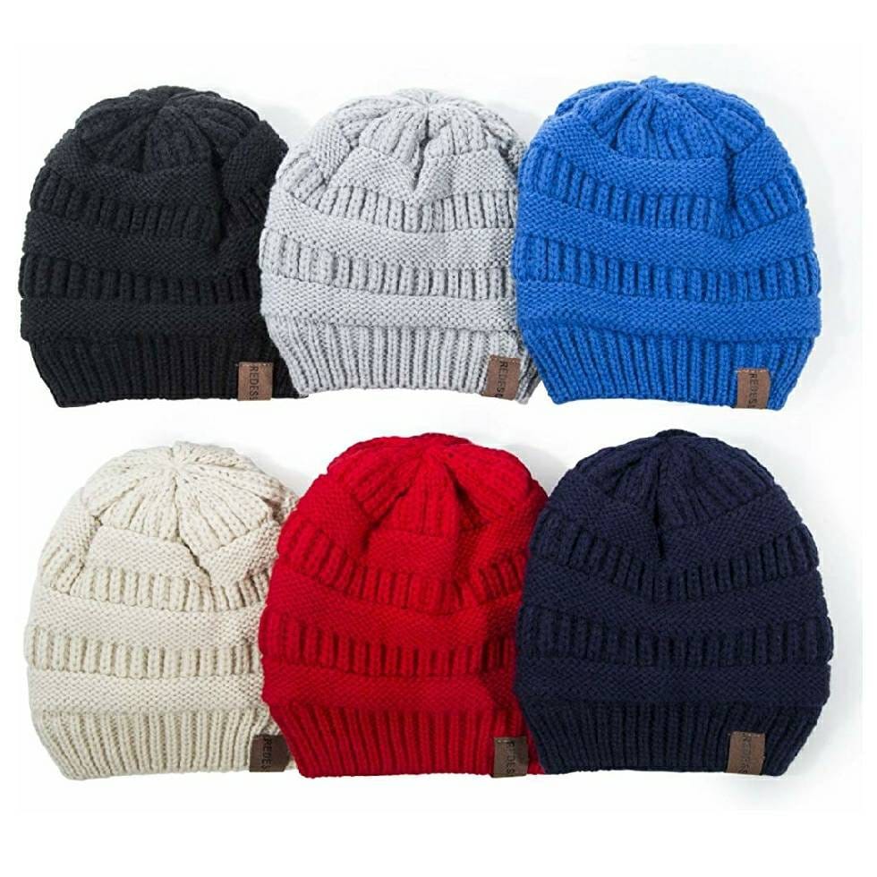 ADULT SIZE Satin Lined Beanies Unisex Satin Lined Winter | Etsy