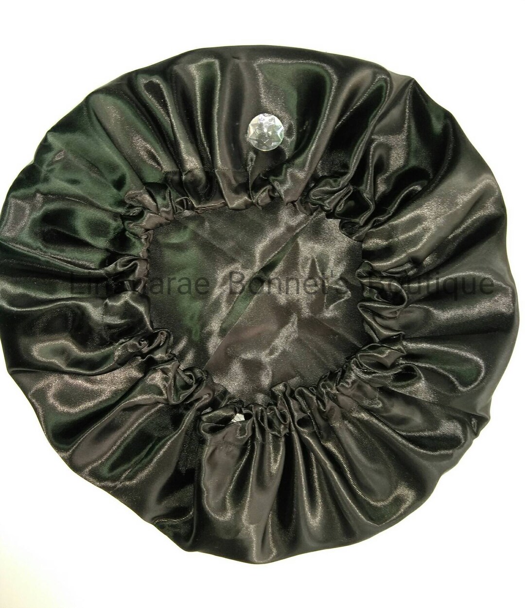 Satin Bonnet Black Diamond Baby Bonnet Adult Bonnet - Etsy