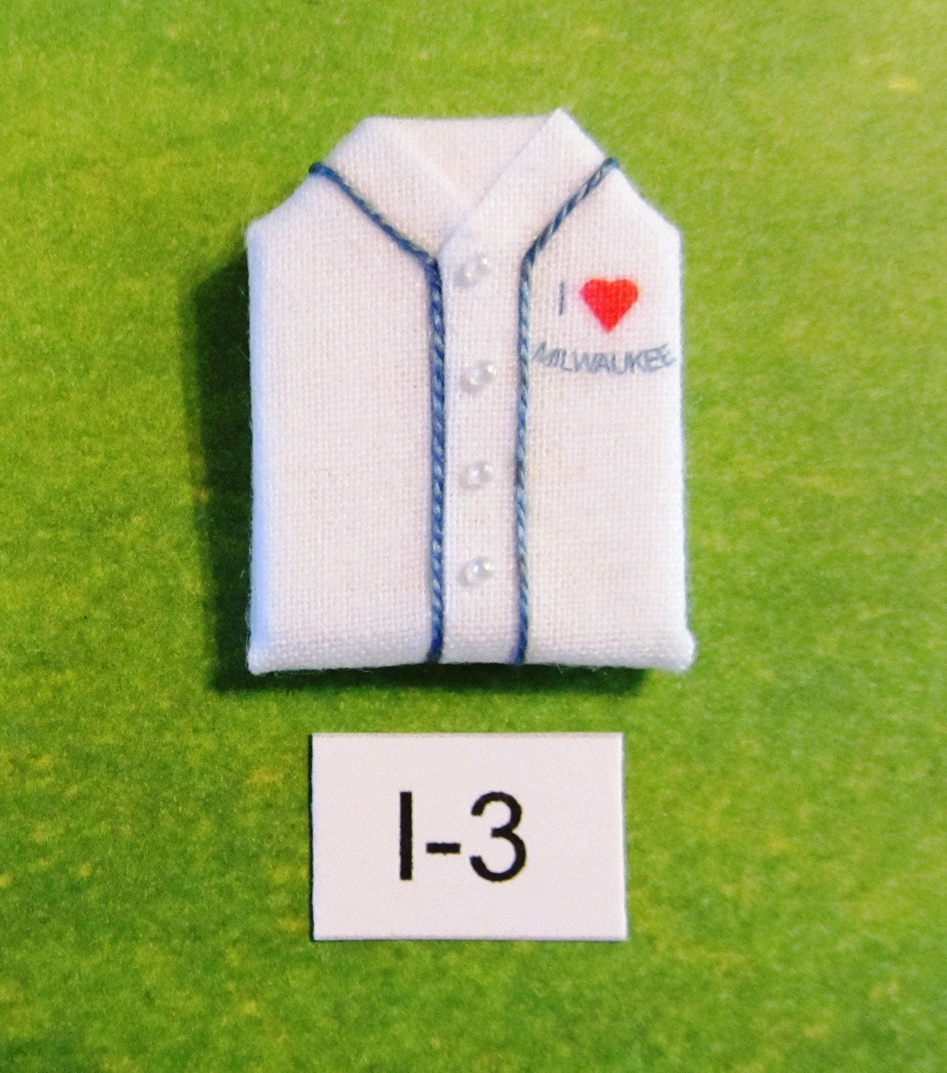 Dollhouse Miniatures Clothing Men's Folded Baseball Shirts - Etsy