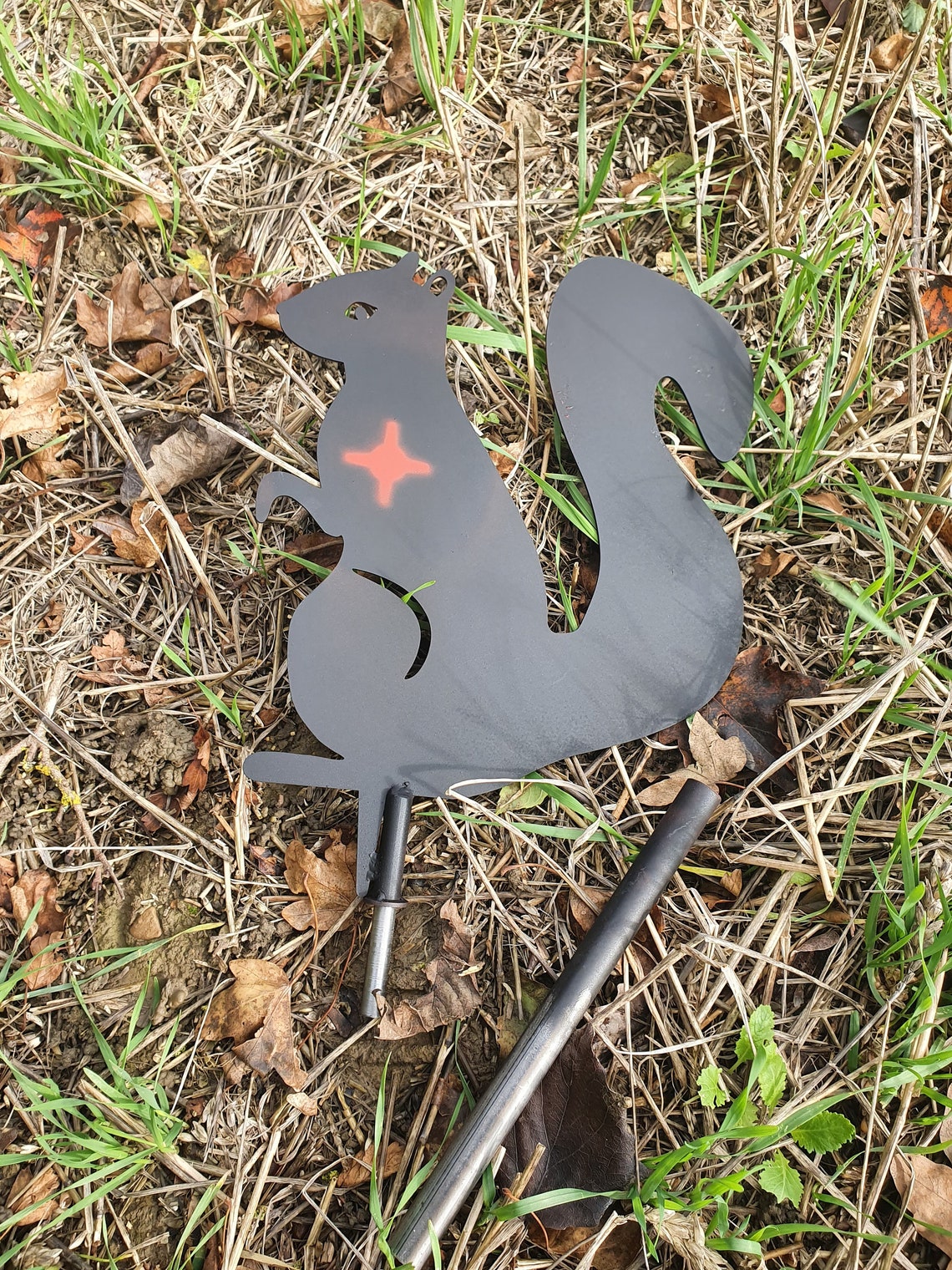 Metal Spinning Squirrel for Target Practice pellet Pistol - Etsy