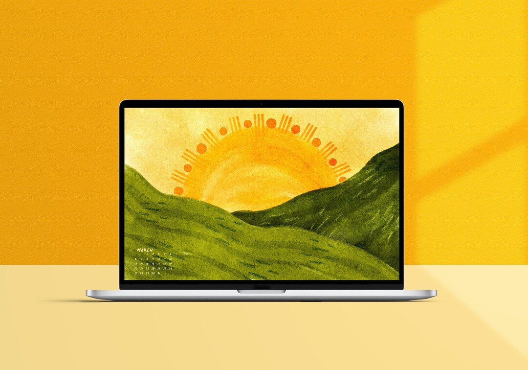 Hills of Spring Desktop Wallpaper - March 2022 - Desktop Wallpaper ...