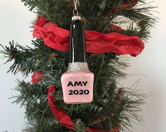 Nail Tech Ornament - Etsy