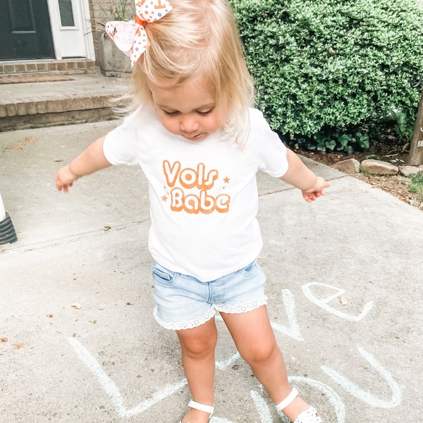 Kids Tennessee Vols Tshirt - Etsy