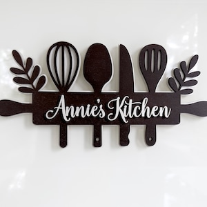 Custom Wood Sign for Kitchen, Kitchen Wood Sign, Personalized Kitchen ...