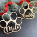 Custom Dog Paw Ornament, Personalized Cat Paw Print Ornament for ...