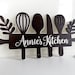 Custom Wood Sign for Kitchen, Kitchen Wood Sign, Personalized Kitchen ...
