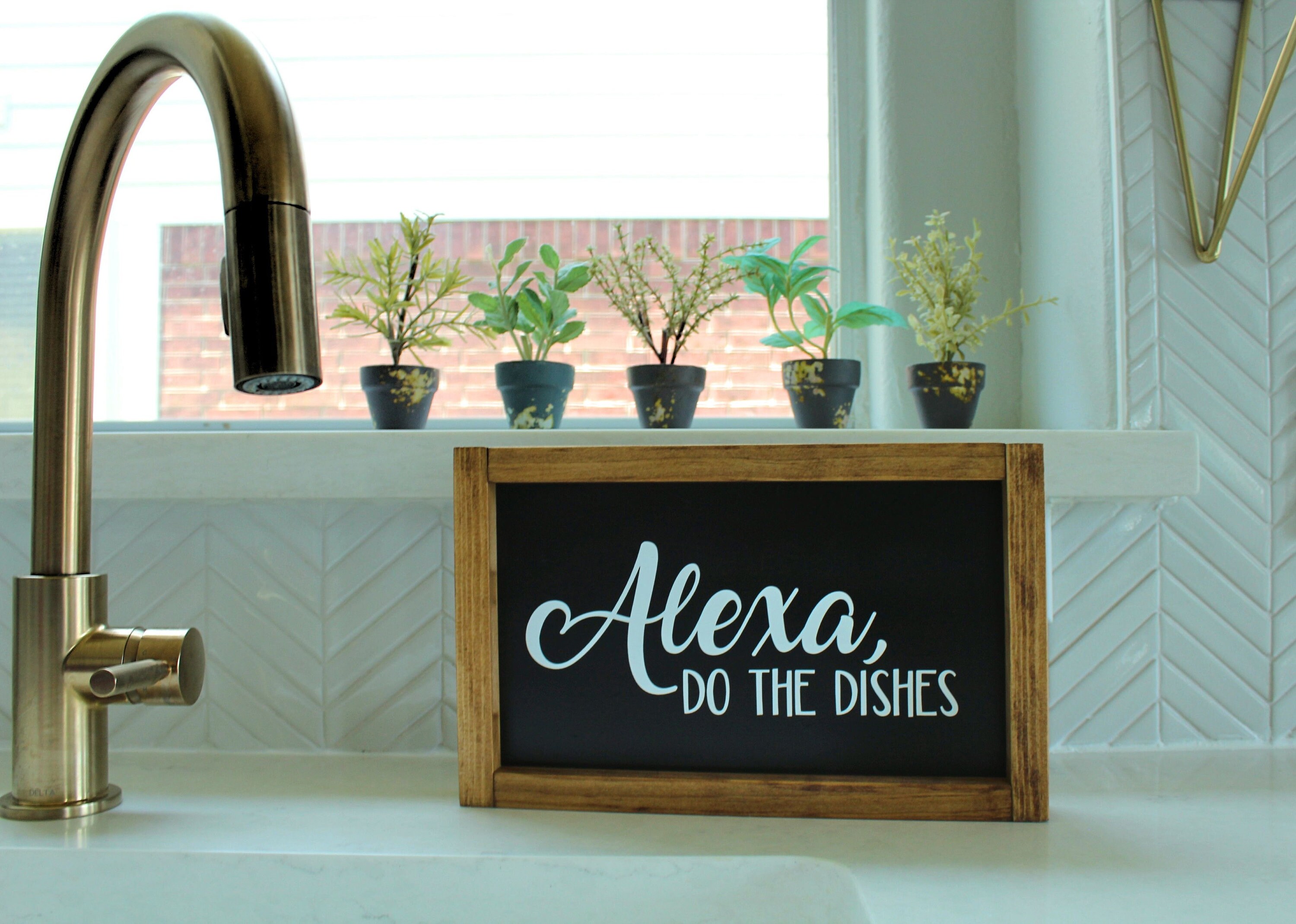 Alexa Do The Dishes Kitchen Sign Funny Kitchen Decor | Etsy