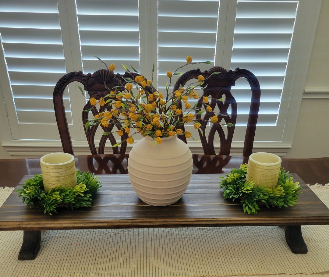 Large Wood Riser (elevated) - Tablescape Decor - Display Riser ...