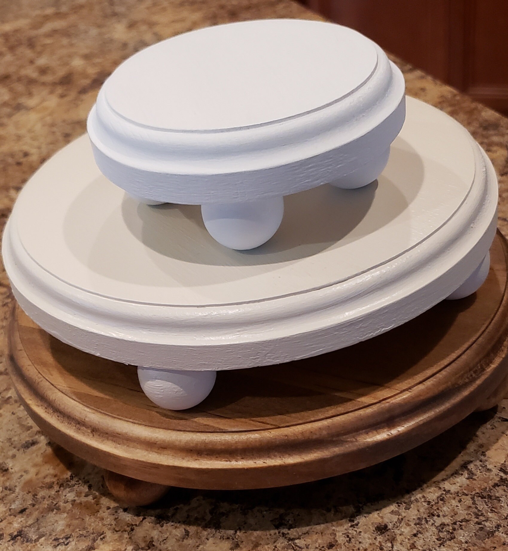 Round Wood Riser Kitchen Riser Home Display Riser - Etsy