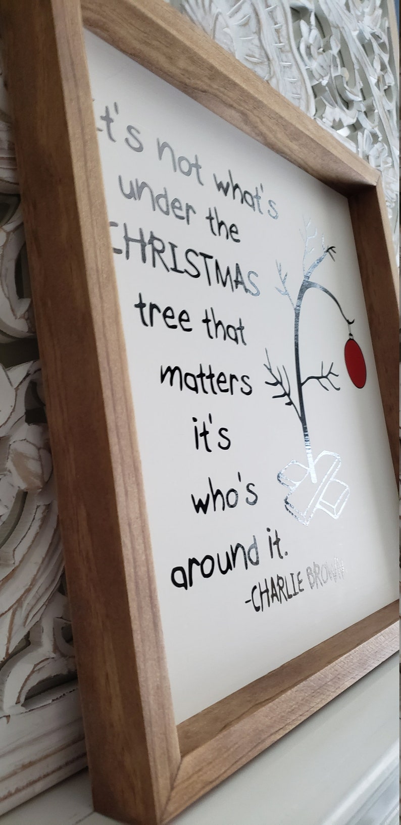 It's Not What's Under the Christmas Tree That Matters - Etsy