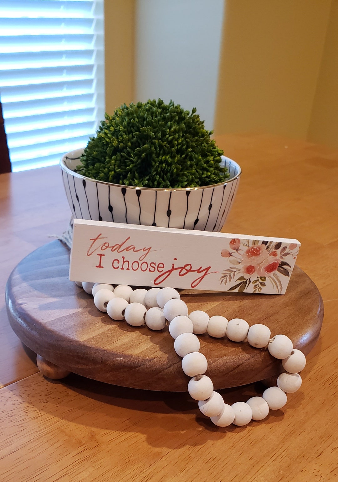 Round Wood Riser (with Rounded Edges) - Kitchen Riser - Home Display ...