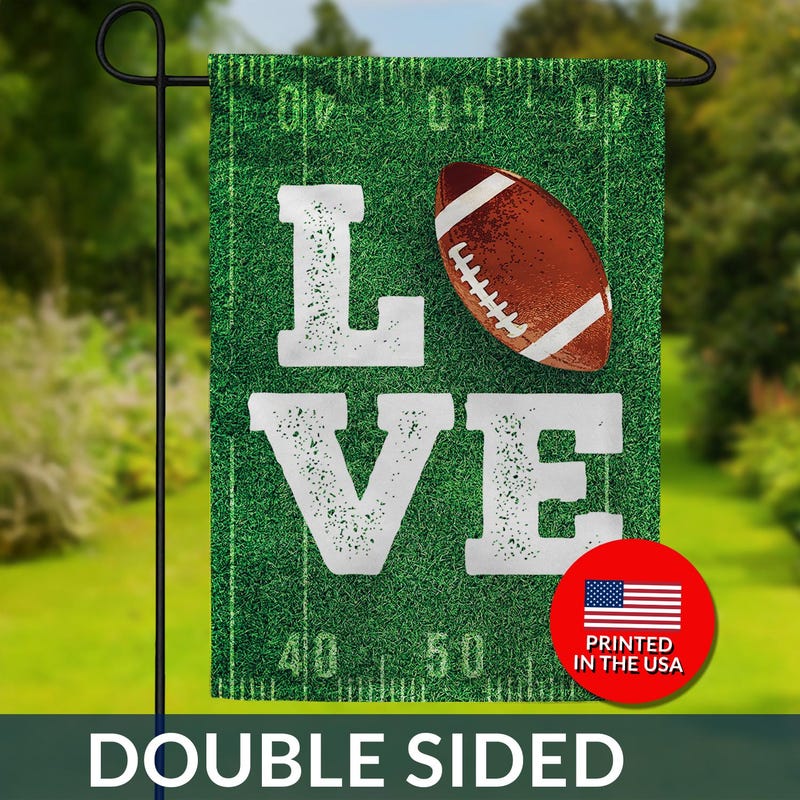 Football House Flags - Etsy