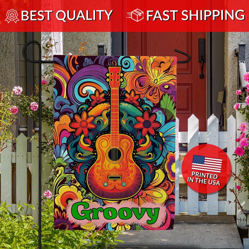 Groovy Guitar - Etsy
