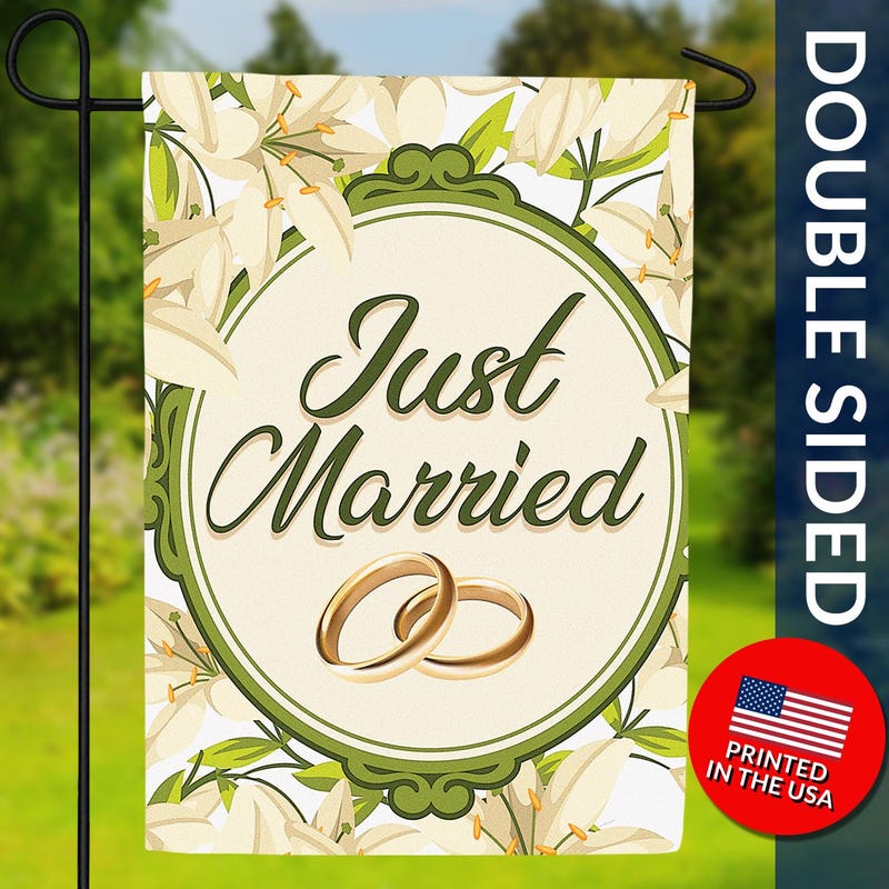 Wedding Flag - Etsy