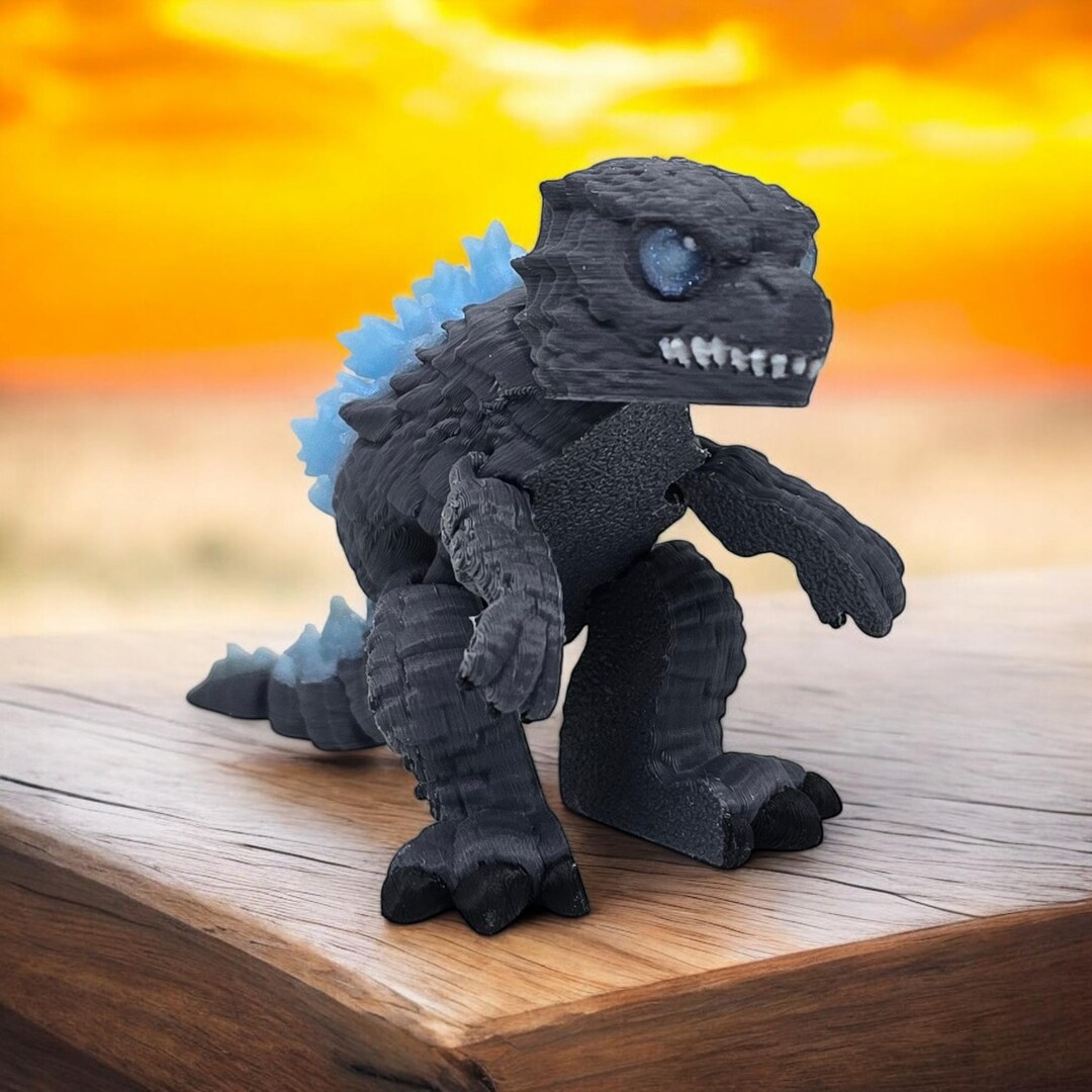 Mini Articulated Godzilla Figurine - Perfect for Monster Lovers, Unique ...