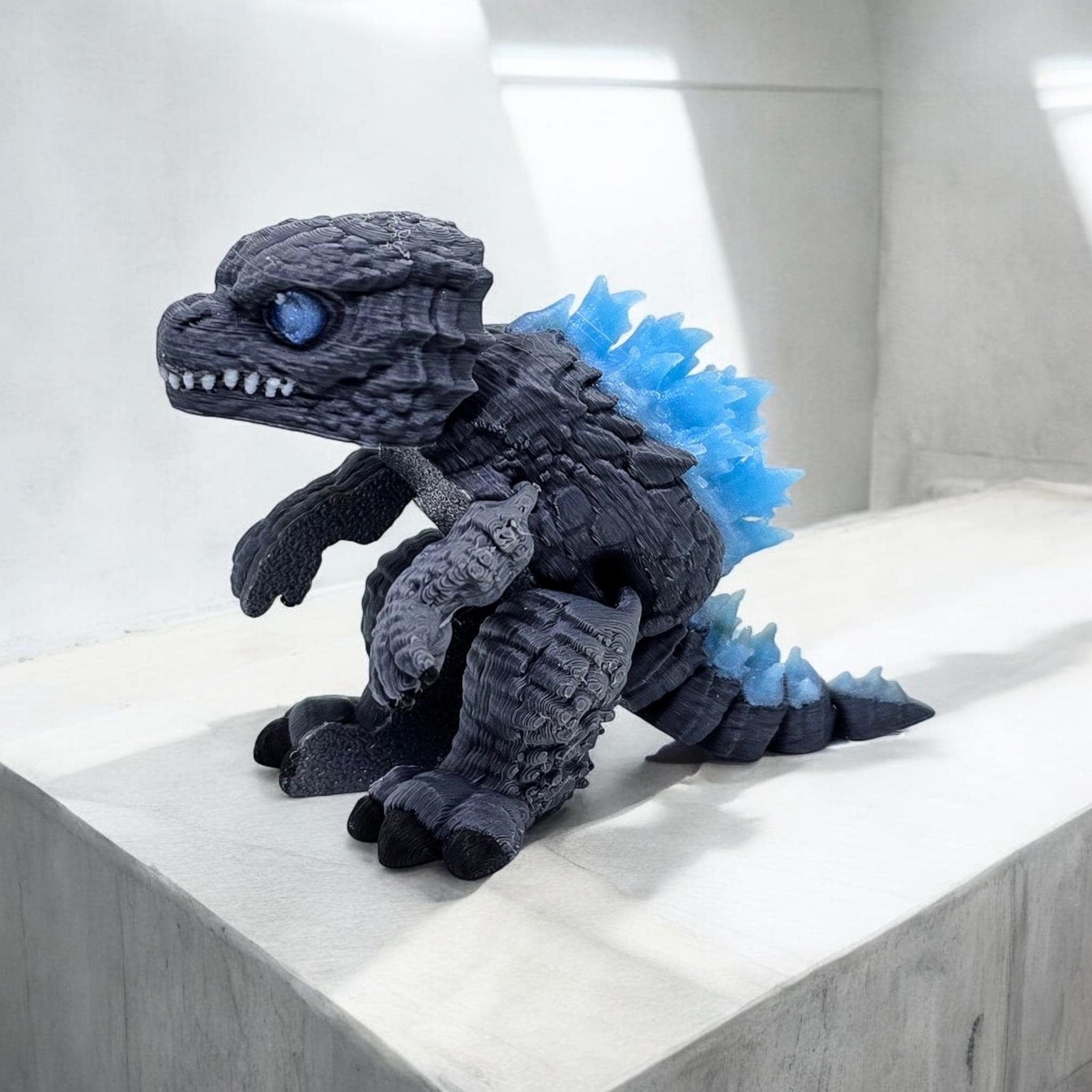 Mini Articulated Godzilla Figurine - Perfect for Monster Lovers, Unique ...