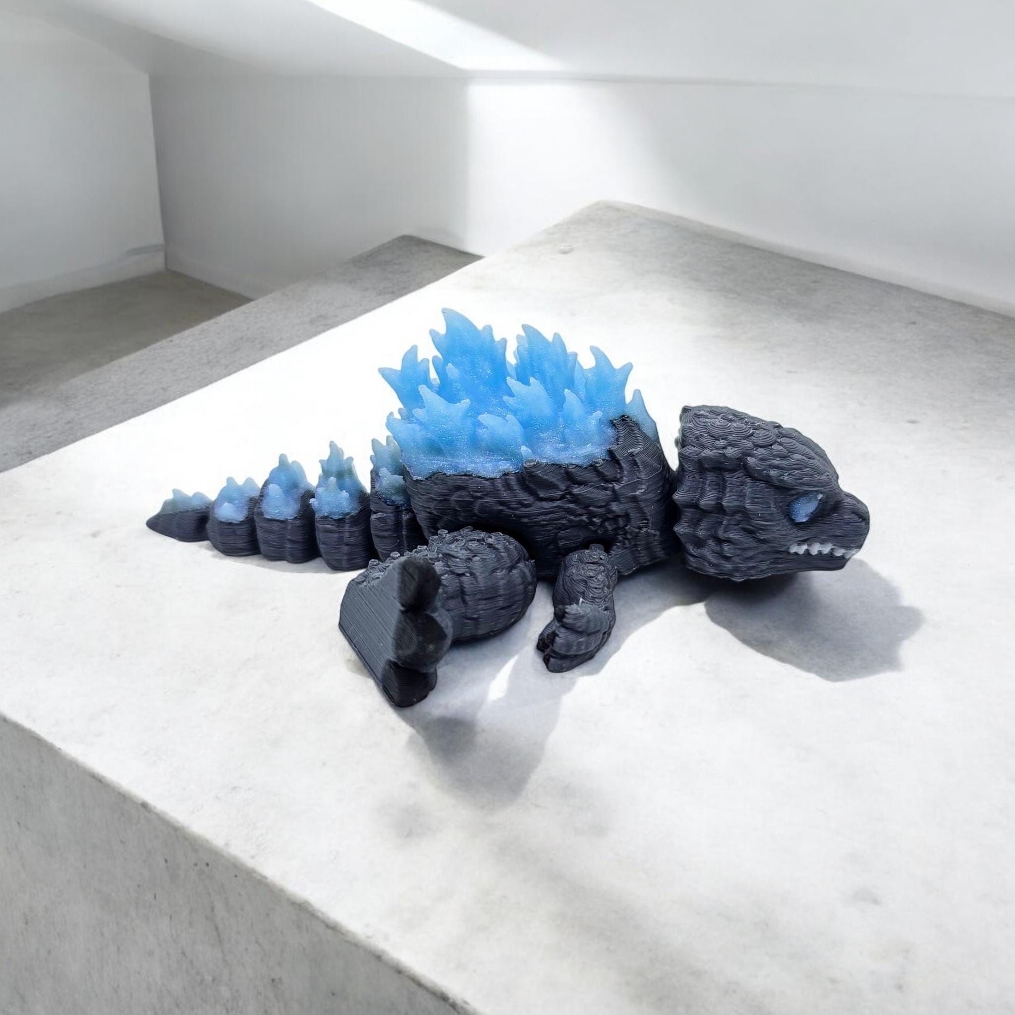 Mini Articulated Godzilla Figurine - Perfect for Monster Lovers, Unique ...