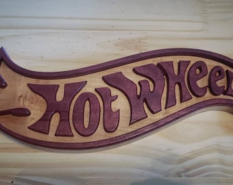 Hot Wheels Wood Sign | Etsy