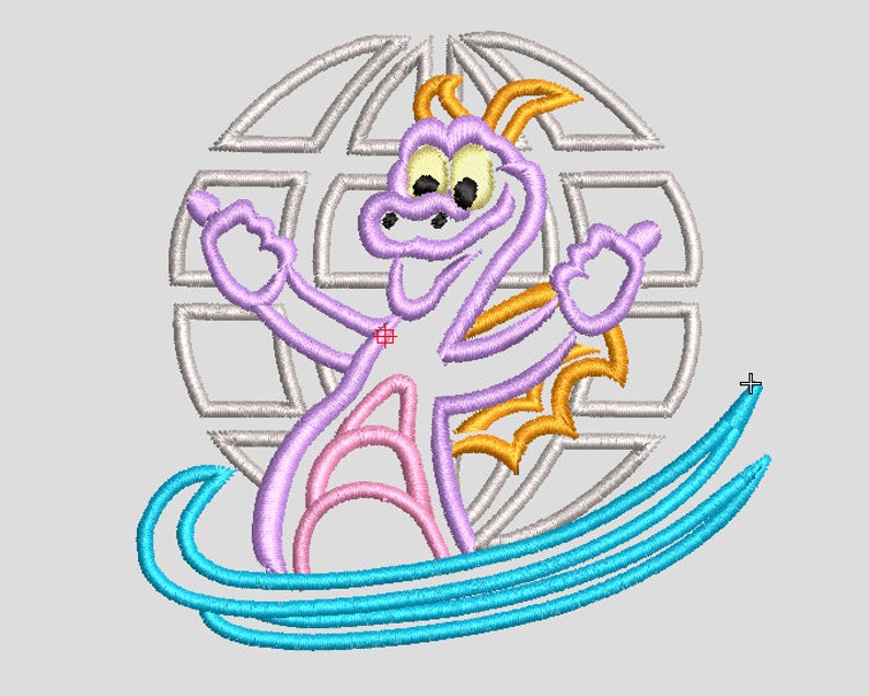 Figment Imagination Machine Embroidery File. 4x4 - Etsy