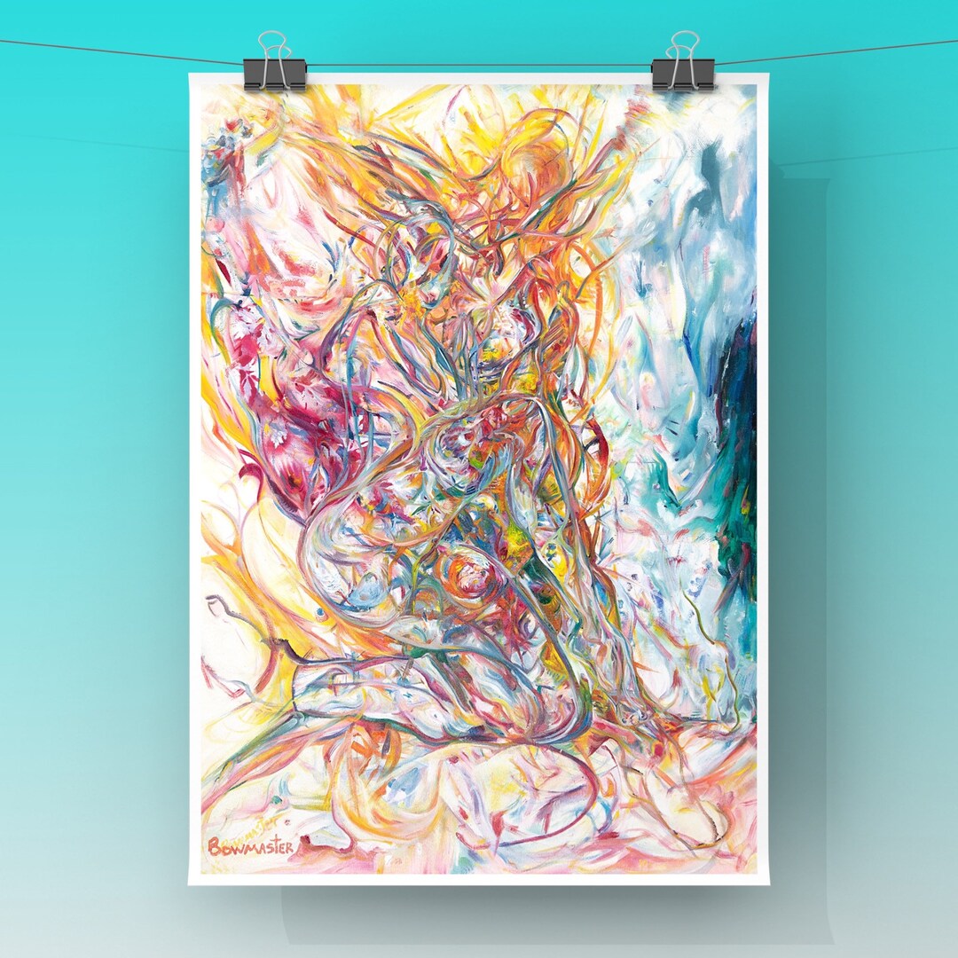 Sensual Painting, Sensual Couples Art, Ballet Dancers Wall Art - Etsy